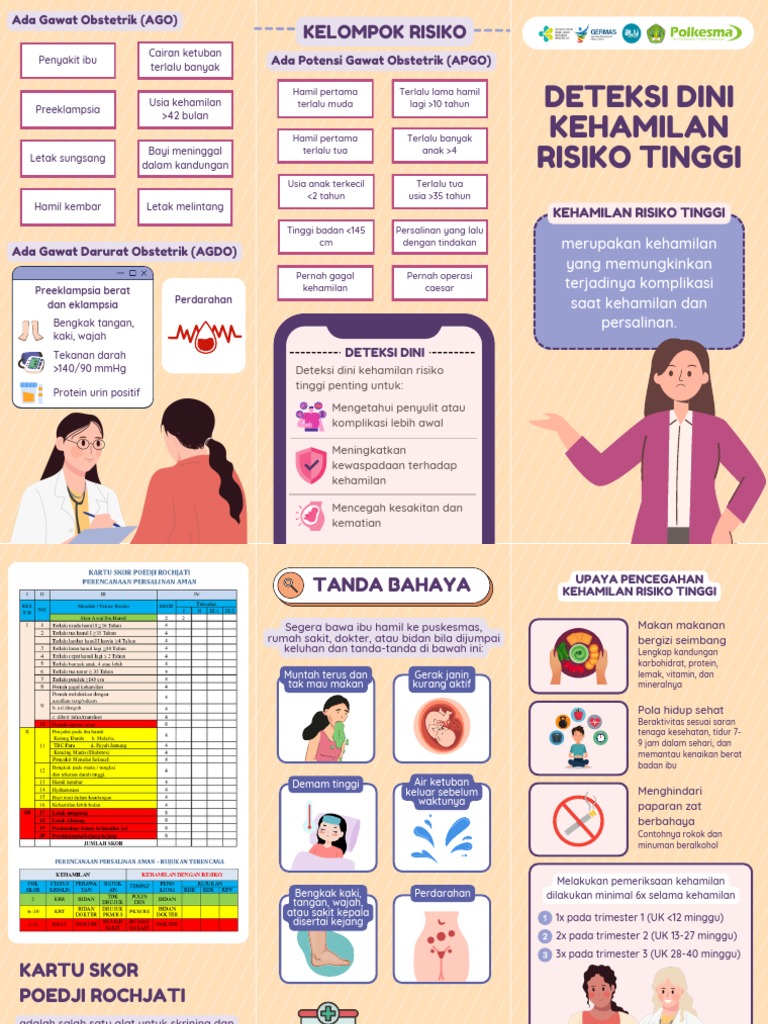 Deteksi Dini Kehamilan Risiko Tinggi | PDF