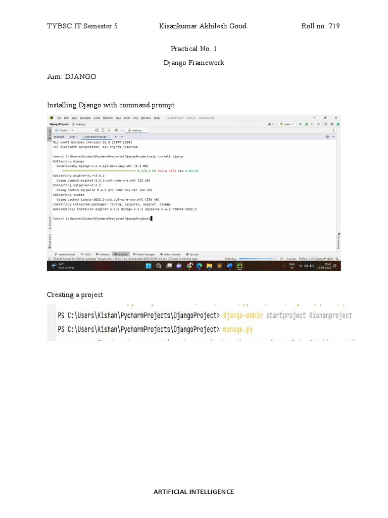 AI Practicals | Download Free PDF | Directory (Computing) | Computer Science