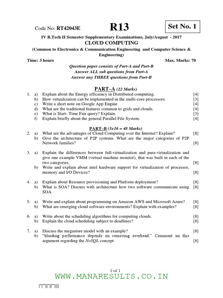 CC qp2 | PDF | Cloud Computing | Computing