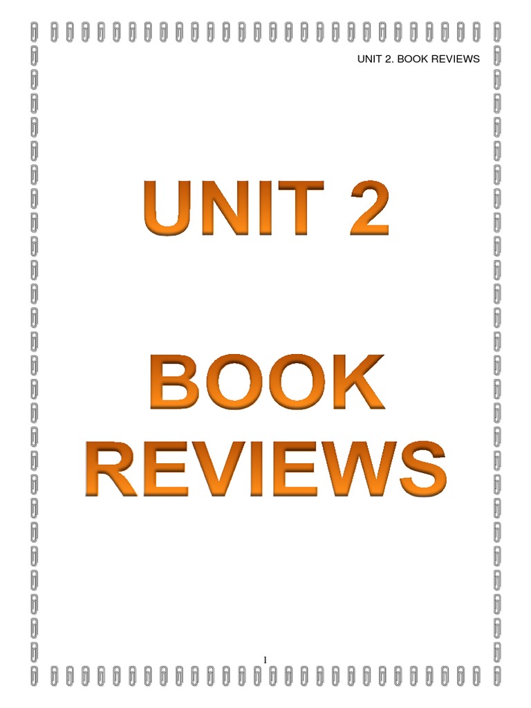 Unit 2. Book Reviews | PDF | Workweek And Weekend | Linguistics
