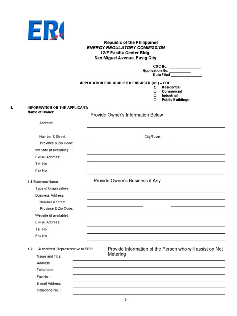 Coc Form 1 | PDF | Electromagnetism | Electrical Engineering