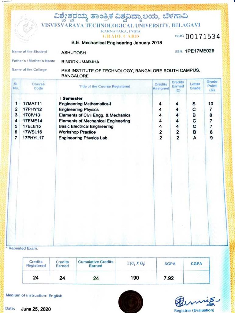 Meged College Results - 11zon | PDF