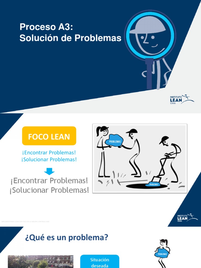 3 Solución de Problemas A3 | PDF | Producción y fabricación