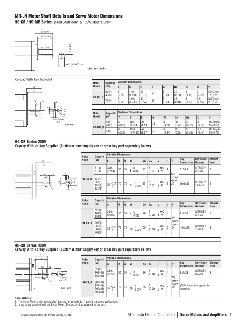 Servo Motor Selection Guide | PDF | Machines | Computer Engineering