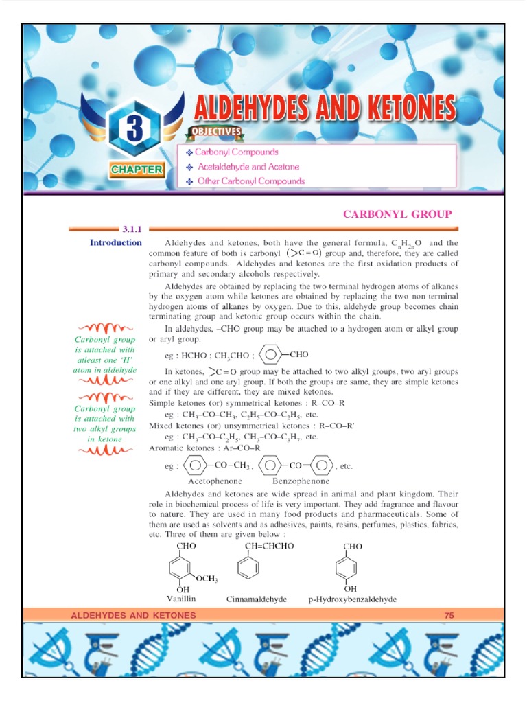 Aldehydes and Ketones | PDF