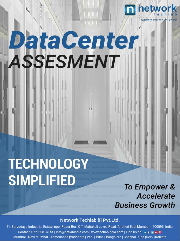 Data Center Assessment Brochure | PDF | Data Center | Mumbai