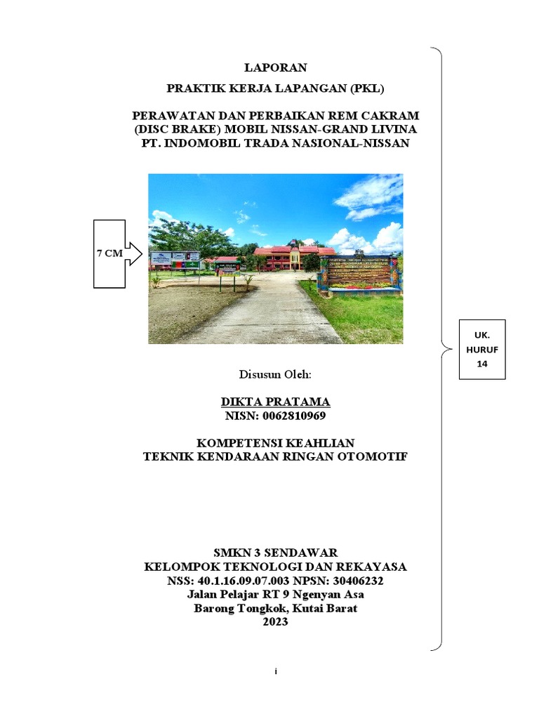 Panduan Penulisan Laporan | PDF