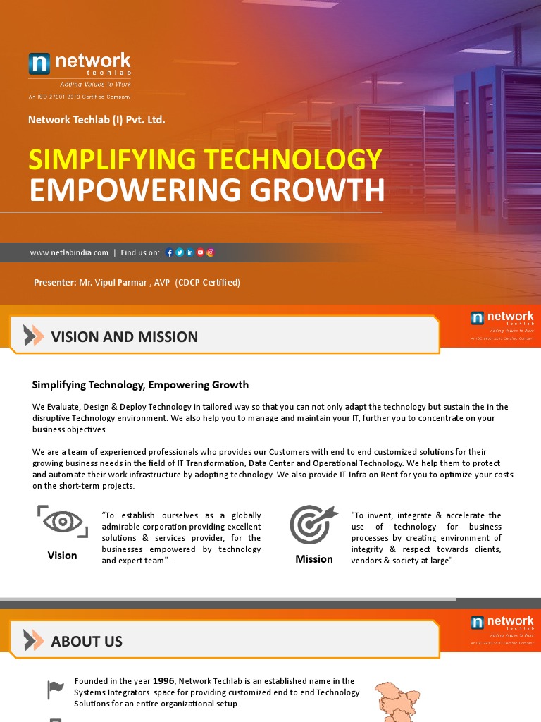 Data Center Solution & Services | PDF | Data Center | Thermography