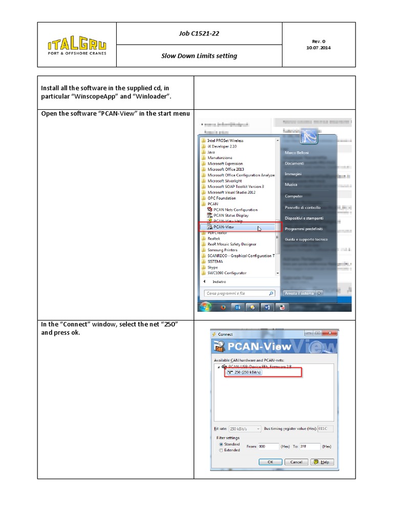 Setting Slow Down Limits for Encoders Using WinscopeApp and Winloader ...