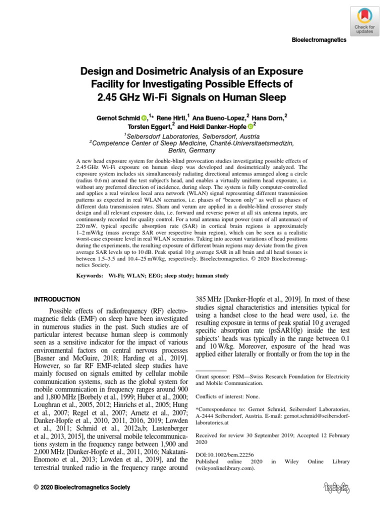 Design and Dosimetric Analysis of An Exposure Facility For ...
