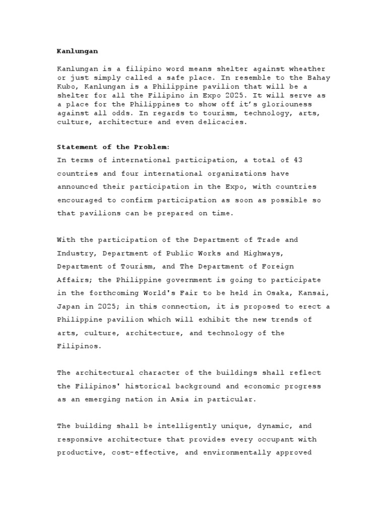 Design 4 - Conceptual Framework | PDF | Philippines | Ventilation (Architecture)