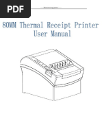 POS80 User - S Manual | PDF | Power Supply | Printer (Computing)