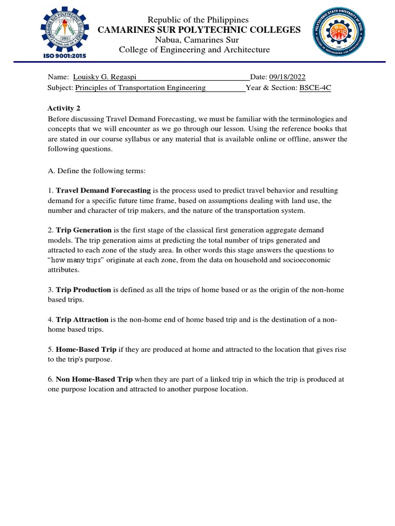 Activity 2 - Regaspi - Louisky - BSCE-4C | PDF