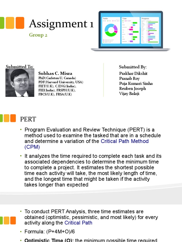 Group 2 Submits PERT Analysis for Large Construction Project | PDF | Civil Engineering ...
