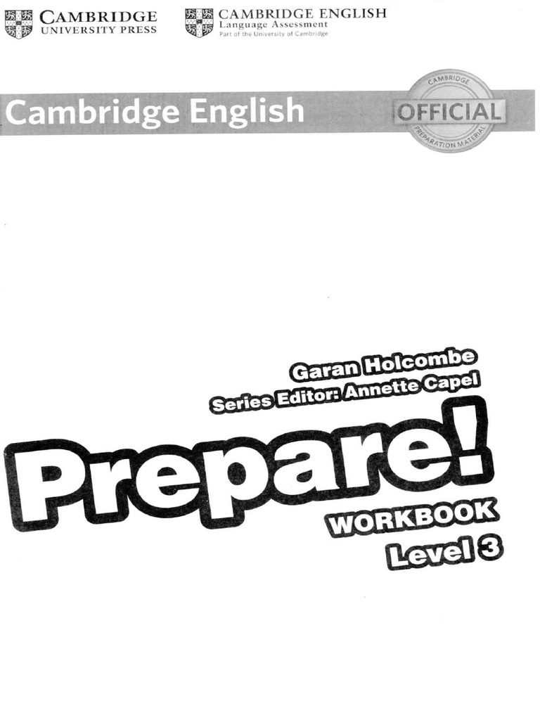 Prepare! 3 Workbook | PDF