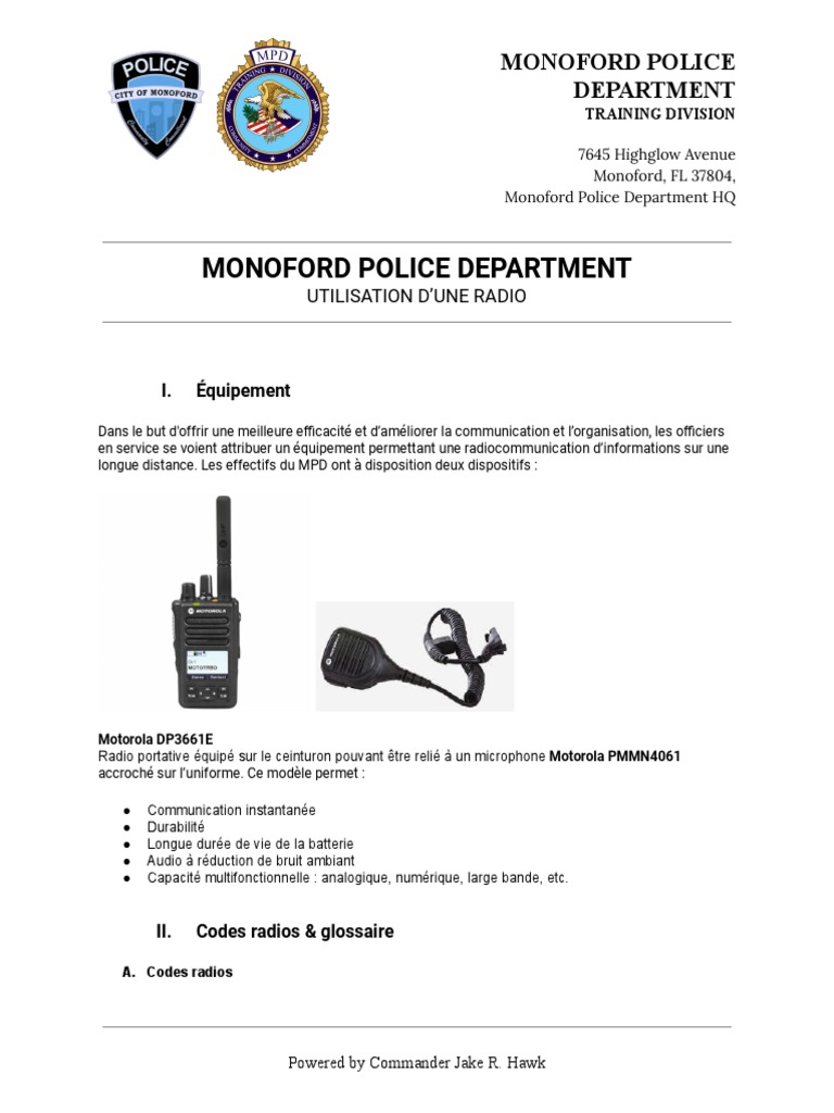 Utilisation des radios au MPD : Guide complet | PDF | Électronique ...