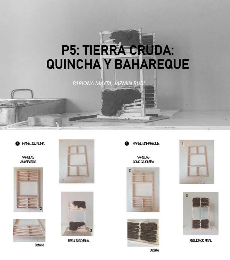 P5 QUINCHA Y BAHAREQUE | PDF
