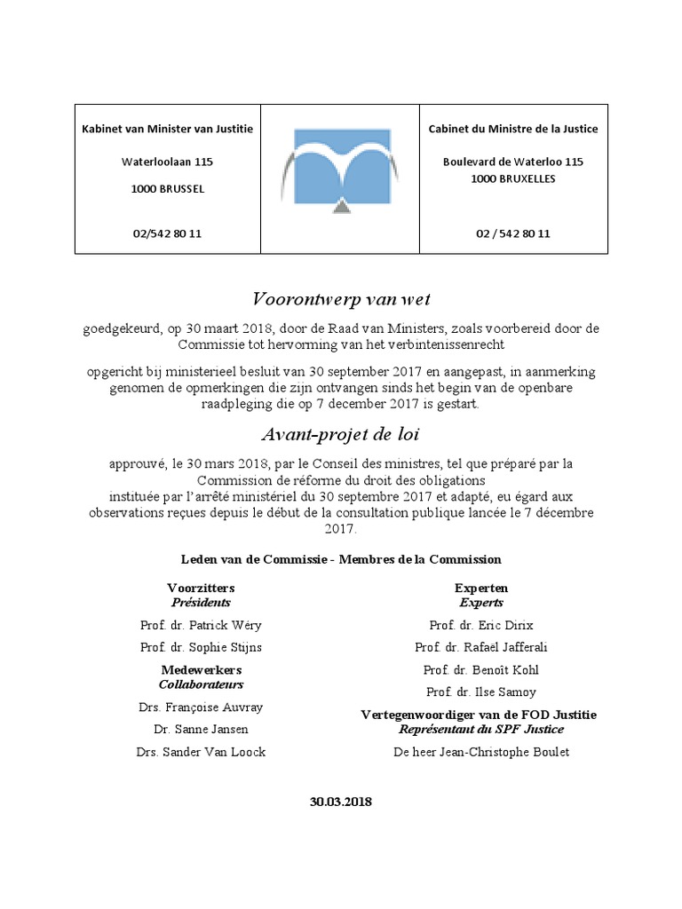 Memorie V Toelichting | PDF