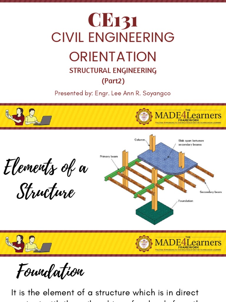 Civil Engineering Orientation | PDF | Beam (Structure) | Structural ...