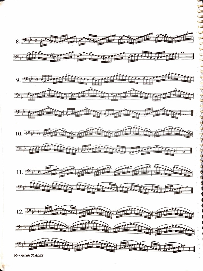 Ejercicios Arban Trompeta | PDF