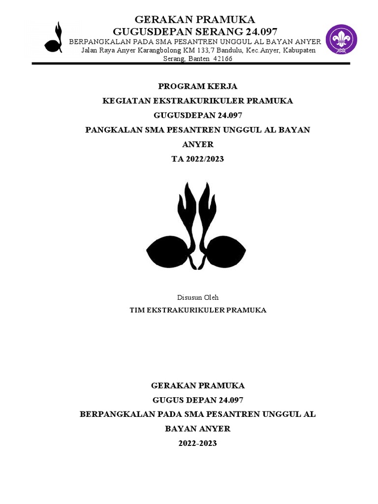 Program Gugusdepan Pramuka Penegak | PDF