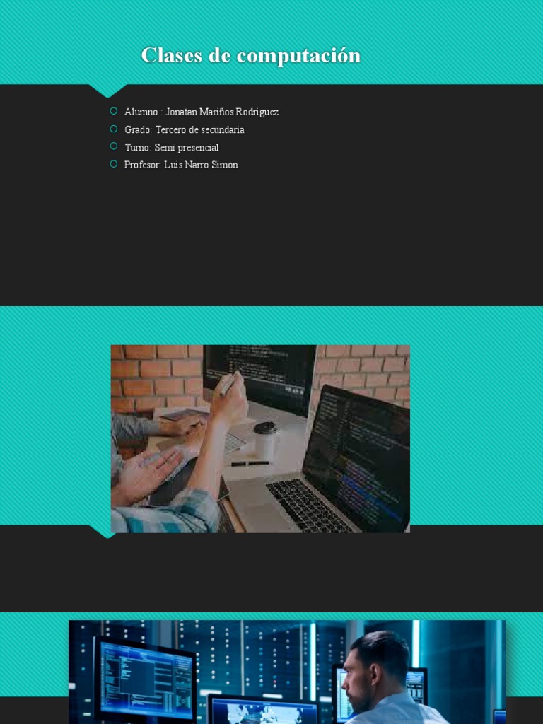 Clases de Computación | PDF