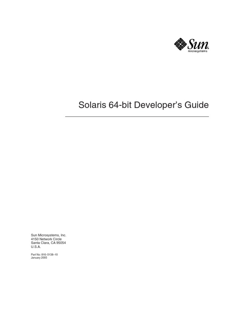 Solaris Developer Guide | PDF