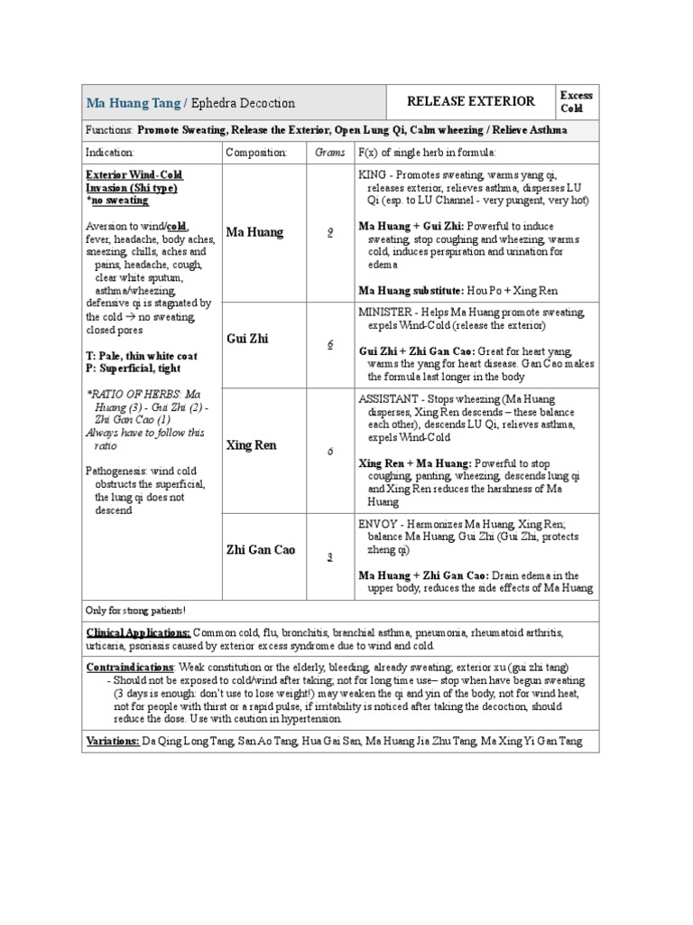 Formulas Notes Sample | PDF | Allergy | Constipation