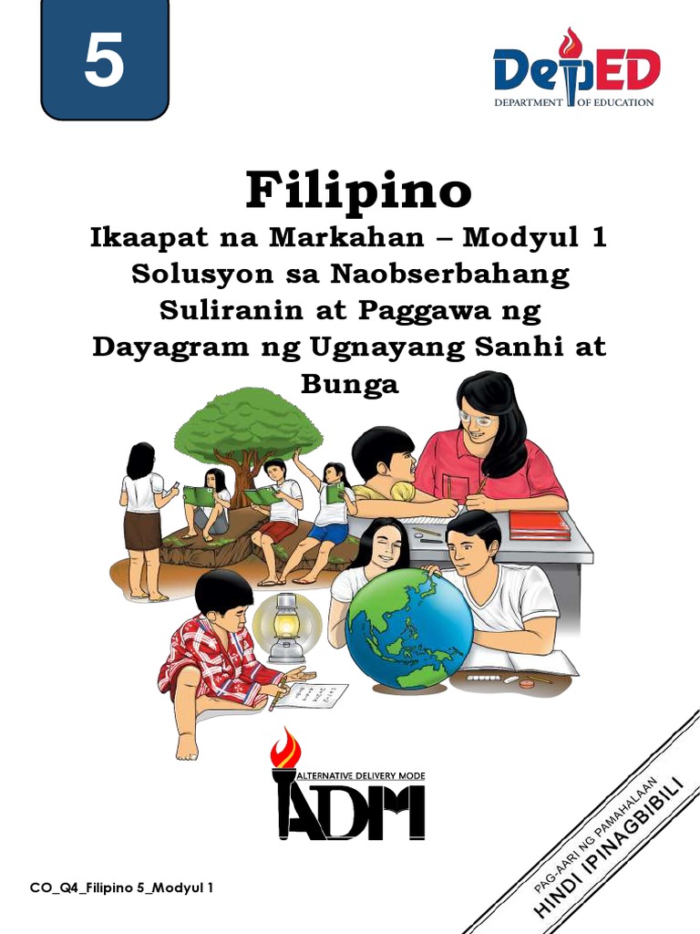 Filipino5 - Q4 - Mod1 - Solusyon Sa Naobserbahang Suliranin at Paggawa ...