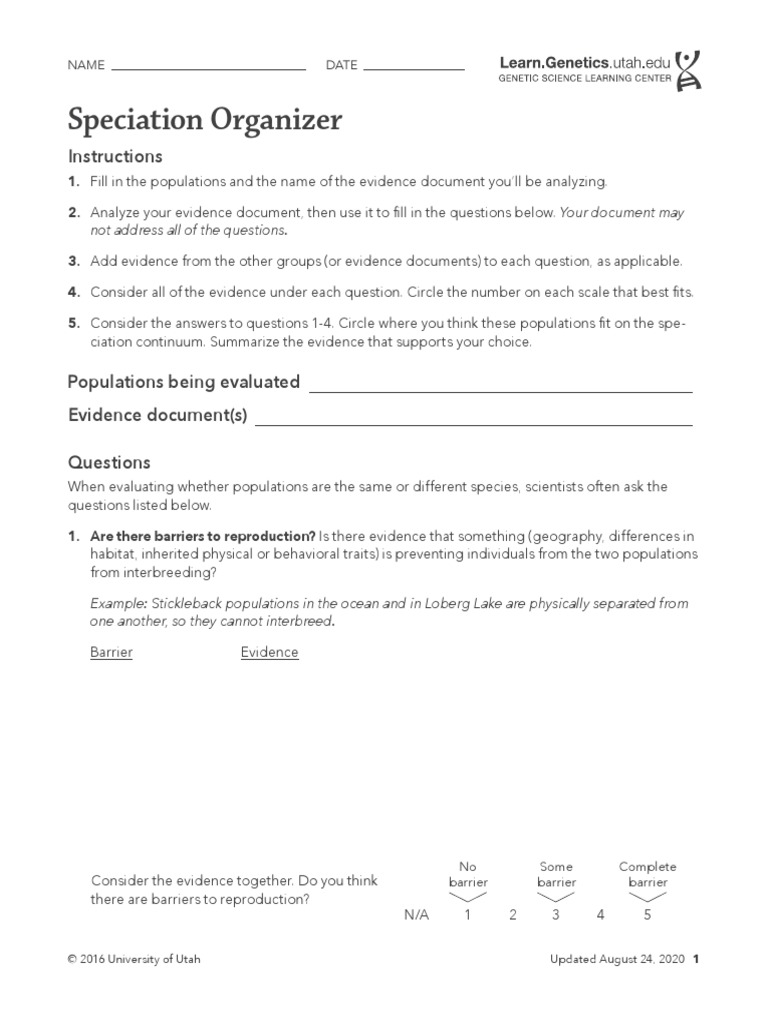 APBIO-Unit11-Chp.24 Hawthorne and Apple Flies-Speciation Organizer ...