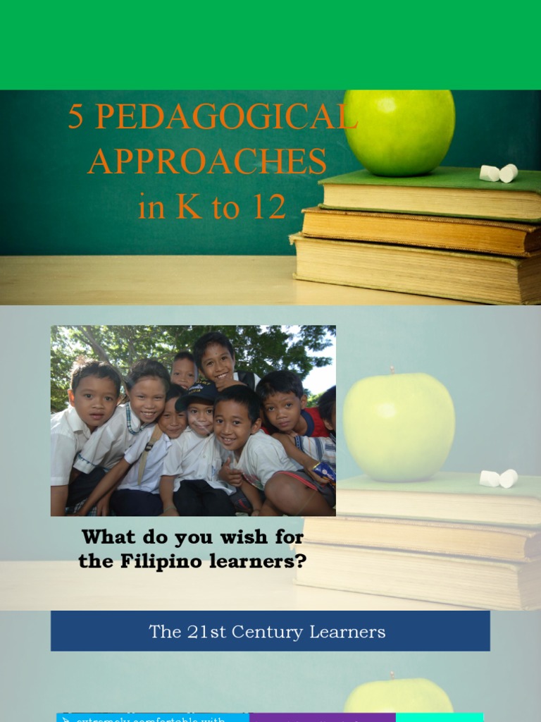 1 5 Pedagogical Approaches in K To 12 2 | Download Free PDF | Constructivism (Philosophy Of ...
