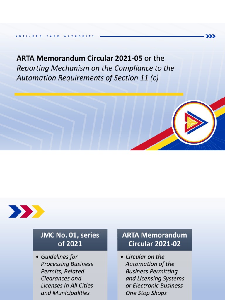 ARTA MC 2021-05 PowerPoint Presentation | Download Free PDF ...