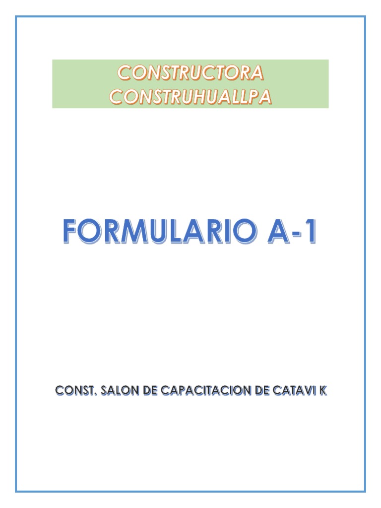 Formulario A1 | PDF | Justicia | Crimen y violencia