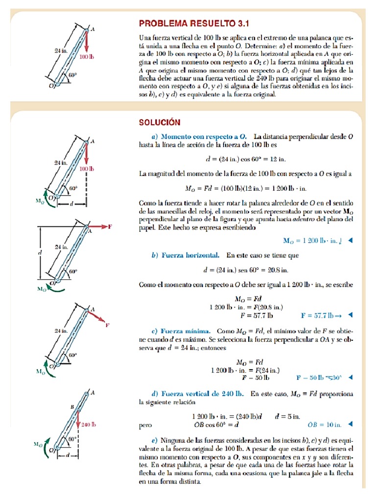 Ejercicios Estatica | PDF
