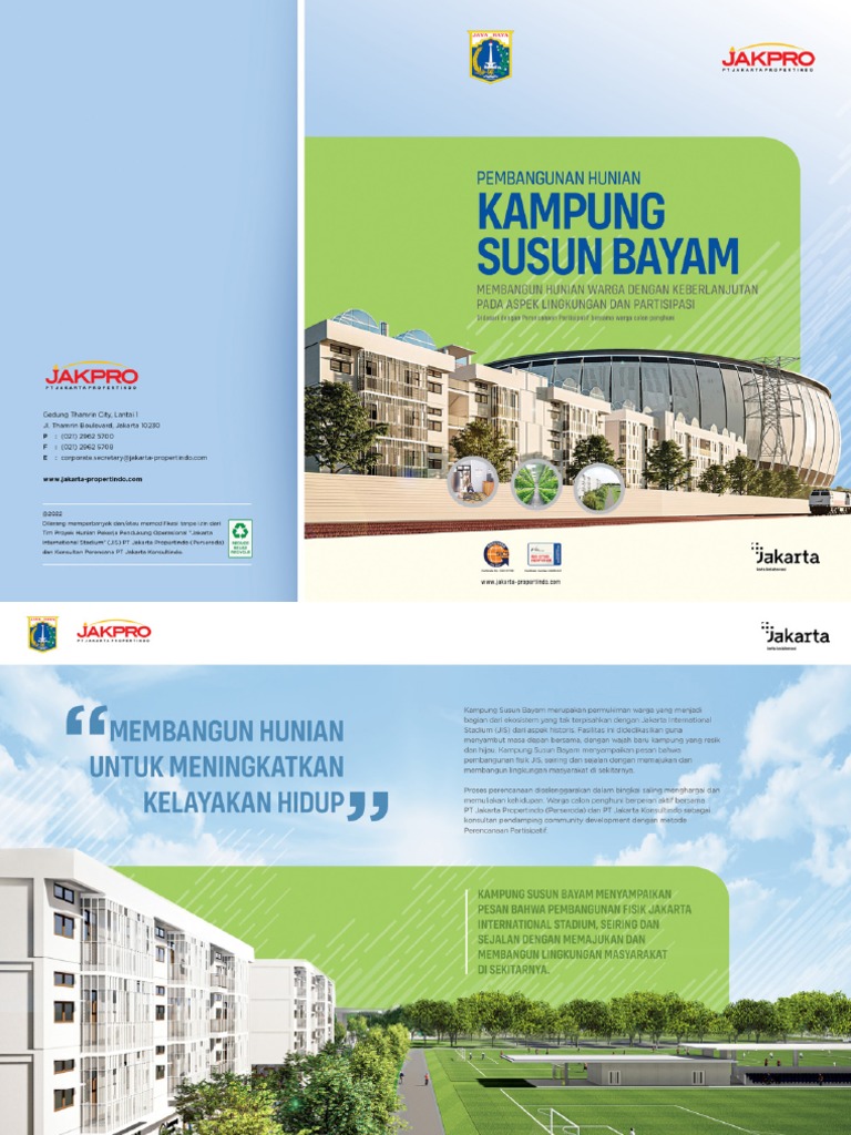 Kampung Susun Bayam | PDF