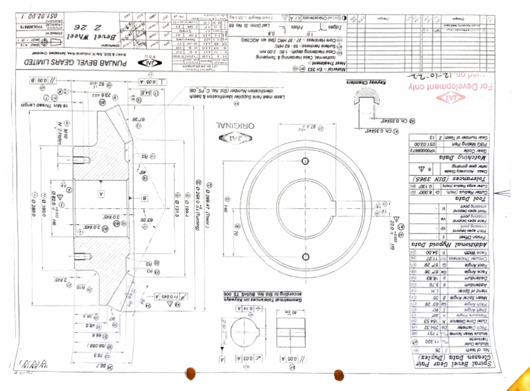 Spiral Bevel Gear Specifications Guide | PDF | Gear | Machines