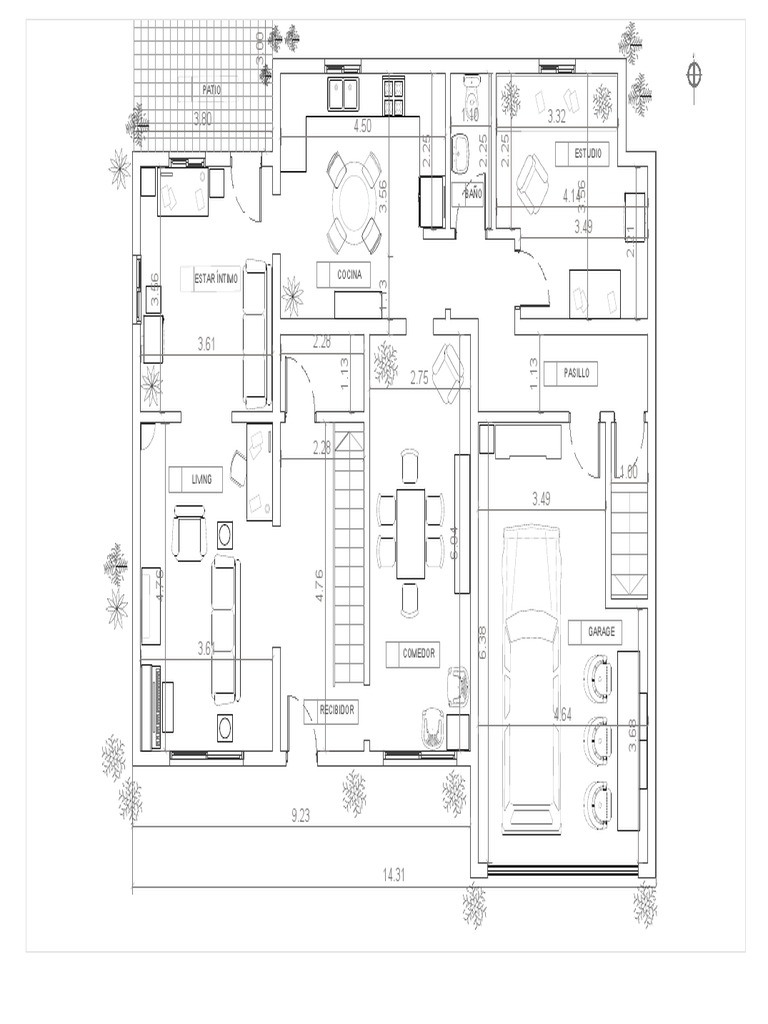 Planta Baja Casa Simpsons | PDF