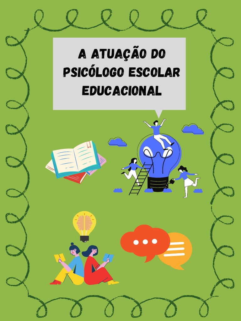 Cartilha - Psicologia Escolar | PDF | Pedagogia | Psicologia
