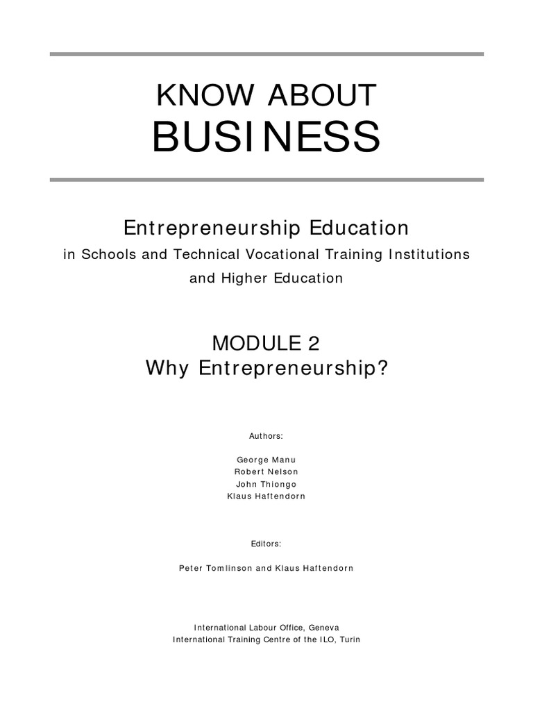 Module 2 | PDF | Entrepreneurship | Motivation