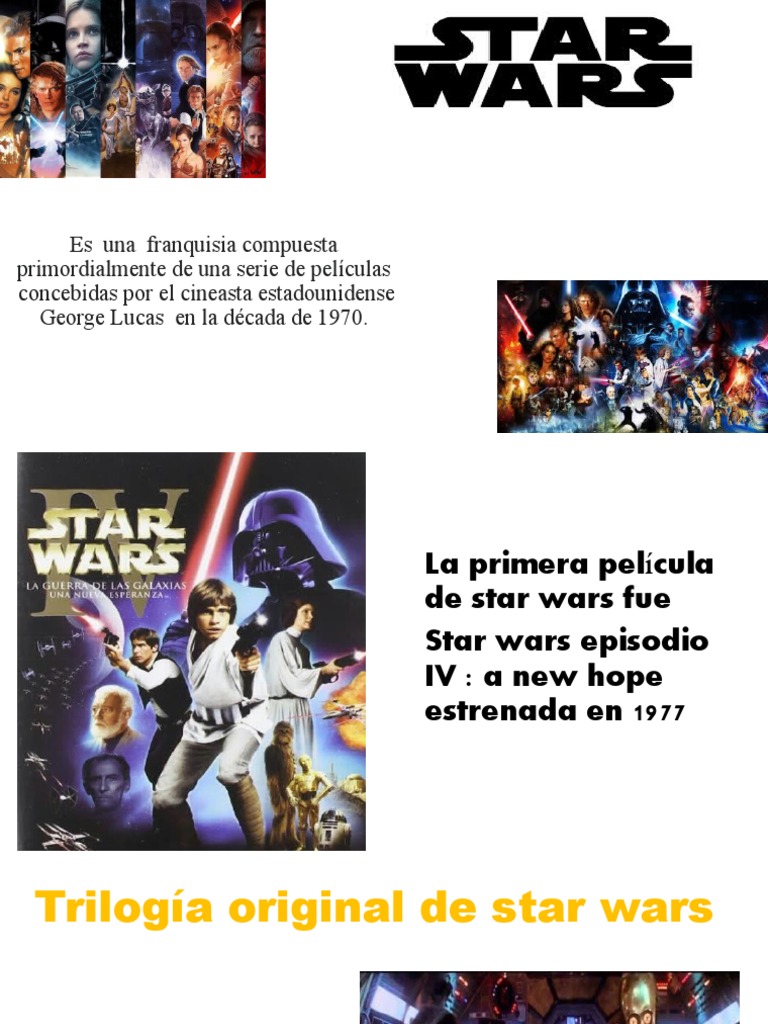 Historia y Personajes de Star Wars | PDF | Princesa leia | Obi Wan Kenobi