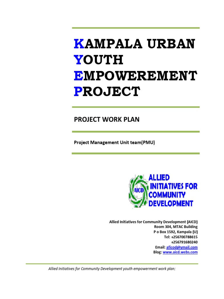 Projdoc Work Plan | PDF | Drug Rehabilitation | Health Care