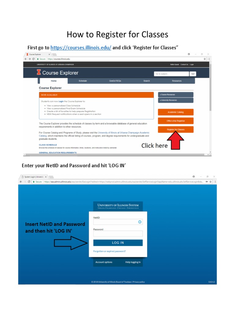A Step-by-Step Guide to Registering for Classes Online at the ...