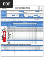 Check List Extintor | PDF