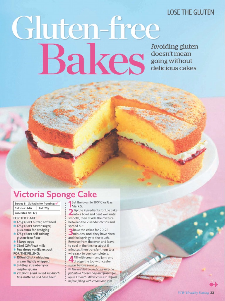 Victoria Sponge Cake | PDF
