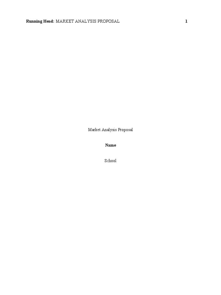 Market Entry Analysis Proposal | PDF | Economies | Business