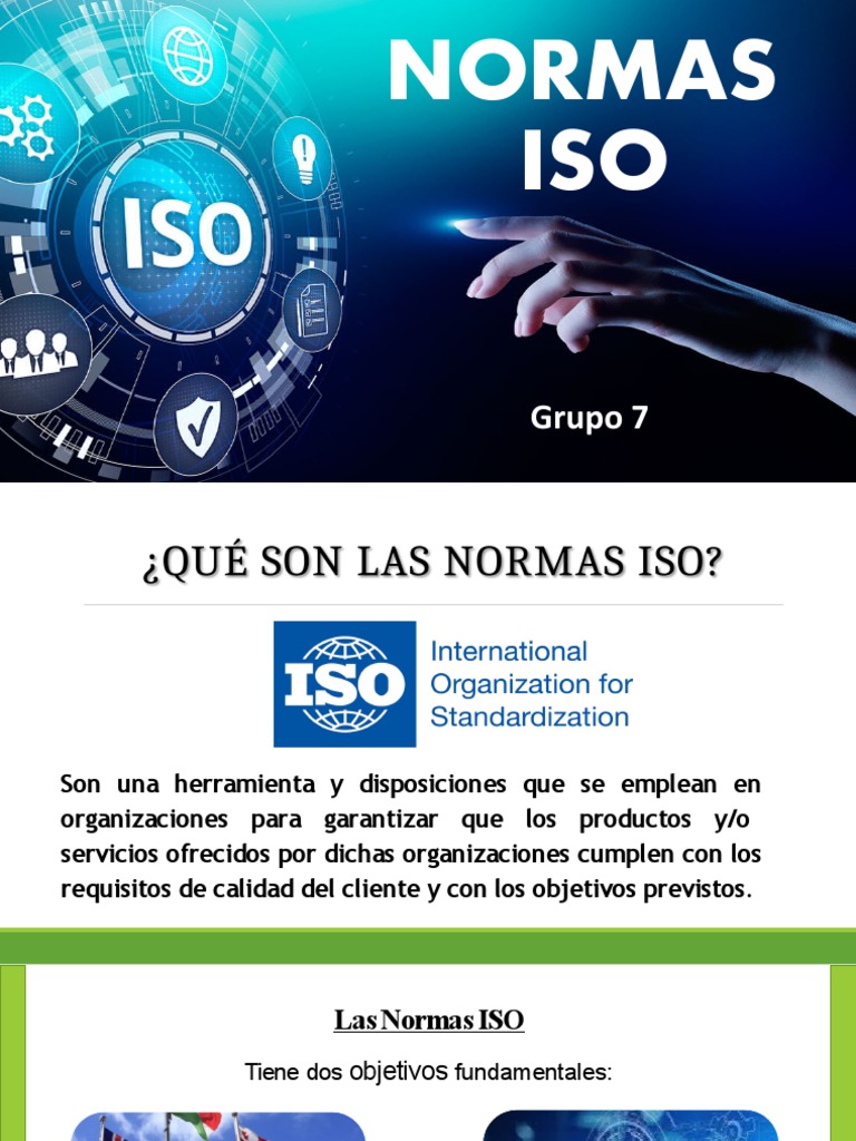 Normas Iso | PDF | Organización internacional para la estandarización ...