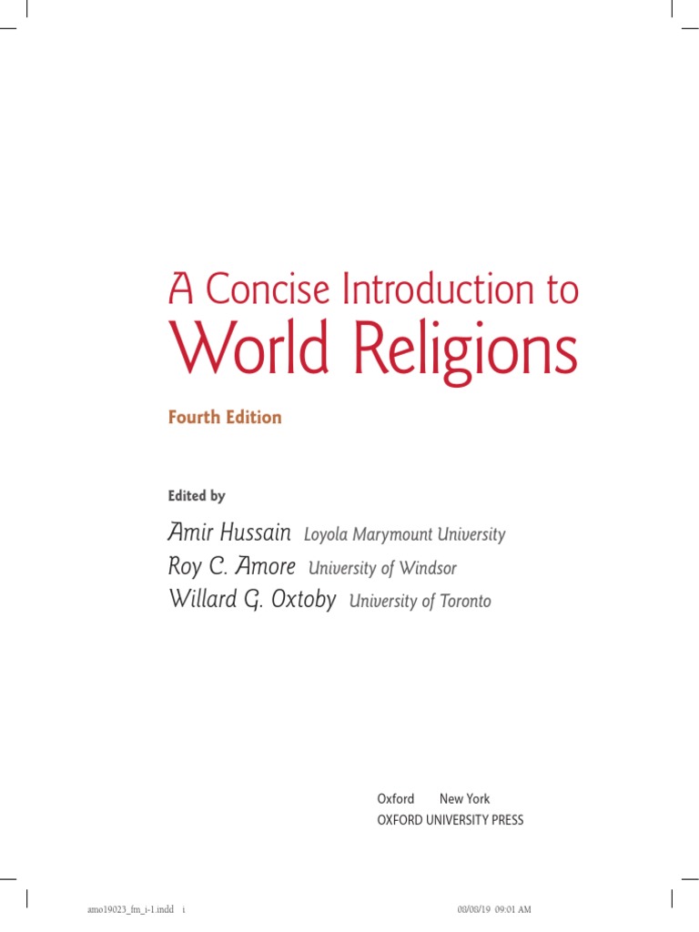 A Concise Introduction To: World Religions | PDF | Korea | Religious ...