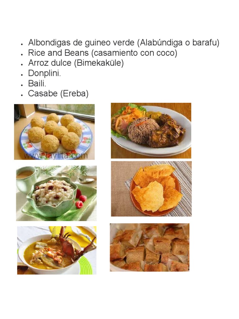 Comida Tipica Garifuna | PDF
