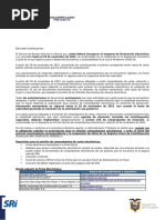 NAC-DGERCGC18-00000233 Entrega Comprobantes Electronicos | PDF