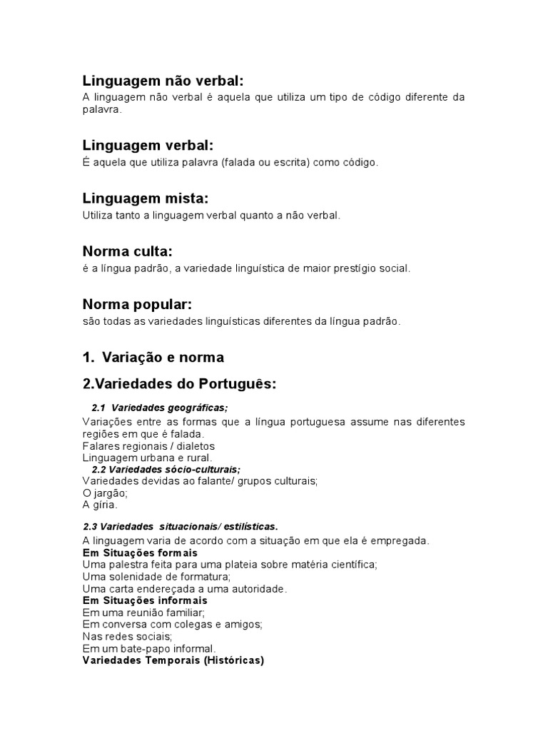 Linguagem Não Verbal Pdf Linguística Comunicação Humana